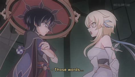 Lumine And Scaramouche Genshin Impact Drawn By Cilorine Danbooru