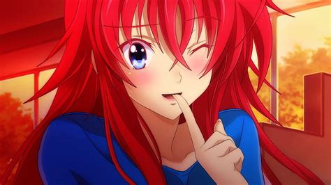Anime High School Dxd Rias Gremory Hd Wallpaper Wallpaperbetter