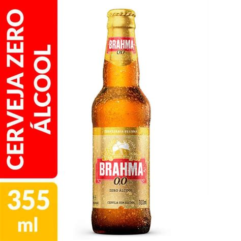 Cerveja Brahma Chopp Zero Long Neck 355ml Bretas Supermercado