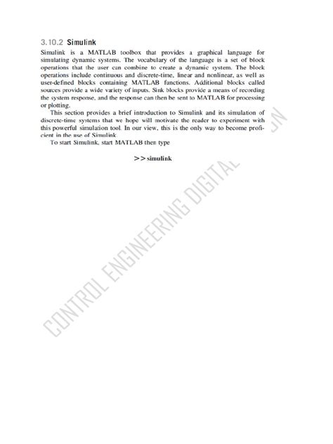 Simulink Simulation Notes Pdf