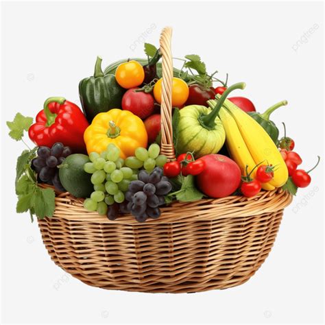 고리버들 바구니에 담긴 과일과 야채 추수감사절에 풍성한 수확을 거두다 흰색에 고립 과일 바구니 Png 일러스트 및 이미지 에 대한 무료 다운로드 Pngtree