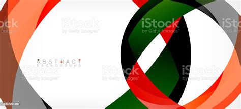 기하학적 추상적 배경 겹치는 색상 모양으로 만든 원입니다 배경 화면 배너 배경 방문 페이지에 대한 벡터 일러스트레이션 0명에 대한 스톡 벡터 아트 및 기타 이미지 Istock