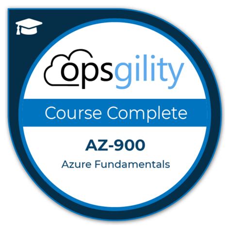 Azure Fundamentals Course Completion Az 900 Credly