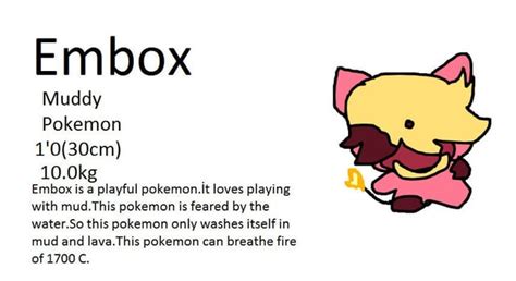 Embox The Muddy Pokemon Meet The Poreni Region Rfakemon