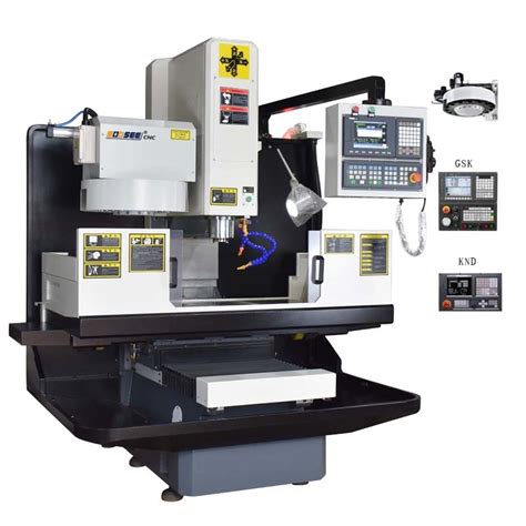 CNC Vertical VMC Milling Machine Center High Precision Mm Positioning Accuracy