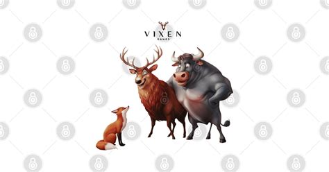 Vixen Toon Vixen Stag And Bull Vixen And Stag T Shirt Teepublic
