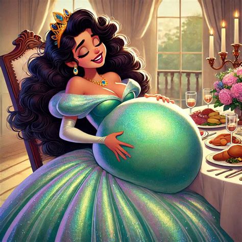 Emerald Princess Balloon Belly 9 By Strawberry7621 On Deviantart