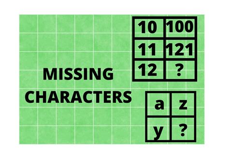 Missing Characters Aptitude Questions PacketPrep