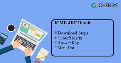 Icmr Jrf Result 2024 Releasing Date Cut Off Download Pdf Here