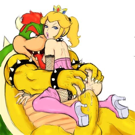 Rule 34 1girls Anus Areolae Ass Blonde Hair Blue Eyes Bowser Breasts Colored Corruption