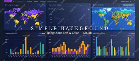 Premium Psd Financial Business Analytics Data Dashboard