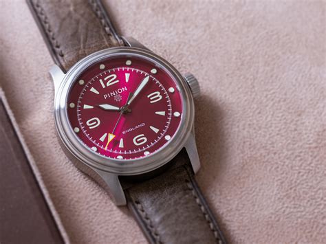 Reaxis Magenta 42mm Automatic Watch Pinion Watch Company