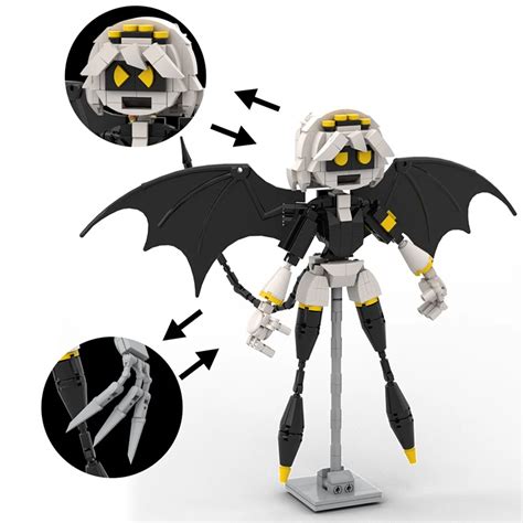 Moc Murder Drones V Female Disassembly Drone Building Block Kit With