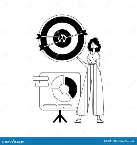The Girlfriend With The Graph The Arrow Hits The Raven Kernel Colored And Testis Testis