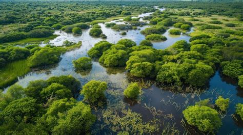 Ecosystem Restoration Premium Ai Generated Image