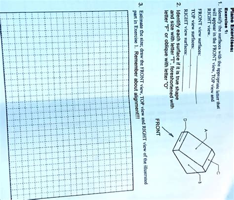 Plane Exercises Exercise 1 1 Identify The Surfaces With The Appropriate Letter That Will