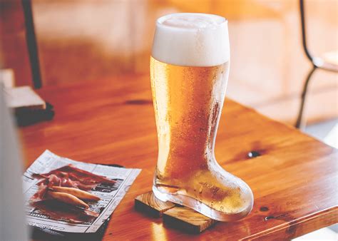 German Beer Boots What You Need To Know Druthers Brewing Company