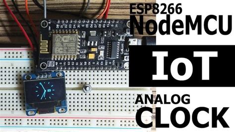 Analog Clock Iot Nodemcu Esp8266 Iot Analog Clock Analog