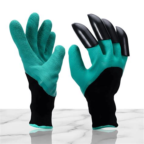Oliver Slitstarka Trädgårdshandskar Med Klor För Plantering
