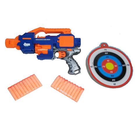 Fire Strom 10 Dart Rapid Fire Nerf Dart Shooter Darazpk