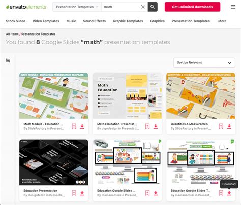 Free Math Google Slides Themes Background Presentation Designs Envato Tuts