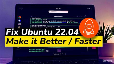 5 Cool Tips And Tricks To Speed Up Ubuntu 2204 Lts Youtube
