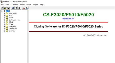 Icom Radio Programming Software Cs F3020 V3 4 Digital Download