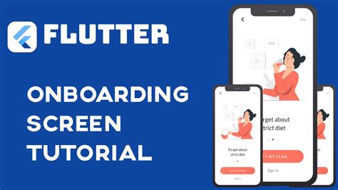 Onboarding Screen Flutter App Tutorial For Beginners Youtube