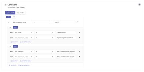 alert conditions openobserve documentation