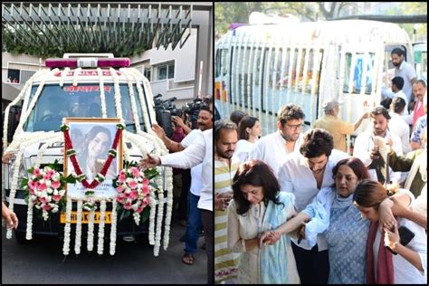 Tunisha Sharmas Last Journey Actresss Mother Faints Seeing Her