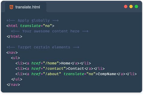 Quick Tip Prevent Browser Translation Prompts Front End Tips