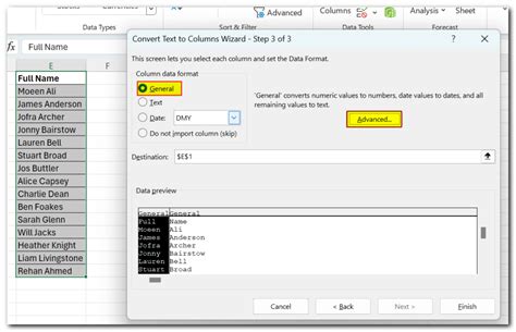 How To Split Cells In Excel In Different Ways