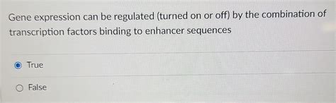 Solved Gene Expression Can Be Regulated By Researchers For Chegg