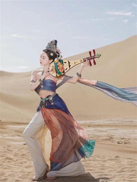 敦煌飞天写真一梦入敦煌