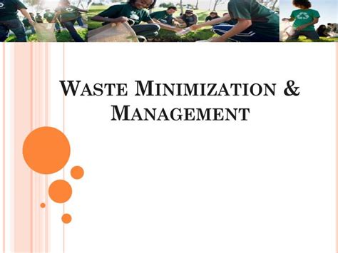 Ppt Waste Minimization And Management Powerpoint Presentation Free
