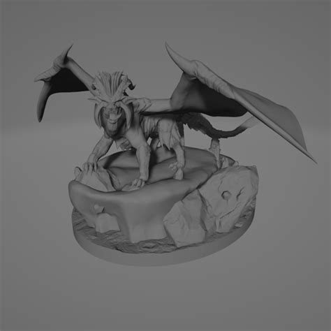 Stl File Monster Hunter Teostra Figure 👹 Obj・3d Printable Model To