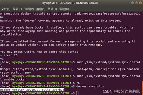 Nvidia Docker安装教程 Csdn博客