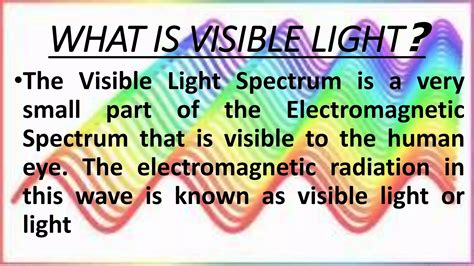 Visible Light Pptx