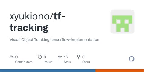 Github Xyukionotf Tracking Visual Object Tracking Tensorflow