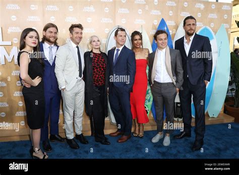 L R Actors Molly Gordon Jake Weary Scott Speedman Ellen Barkin