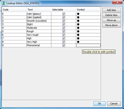 Lookup Control Pamguard Help