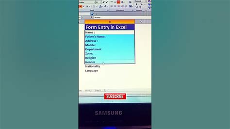 Excel Trick Excel Exceltricks Exceltips Exceltutorial Shorts