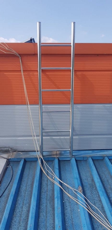 스텐안전사다리 옥상점검사다리 스텐사다리 제작 시공 원도금속 9 네이버 블로그