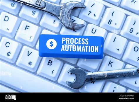 Text Sign Showing Process Automationtransformation Streamlined Robotic
