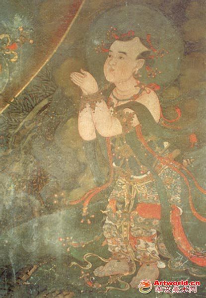 明 善财童子 华艺美术网