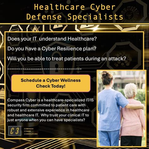 Compass Cyber Consulting On Linkedin Cyberresilience Cybsersecurity Healthcare Recovery