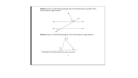 Solved Problem 3 3 Pts In The Following Diagram The Two Chegg Com
