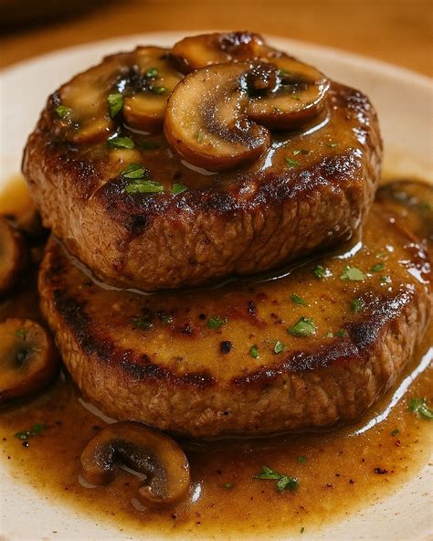 Keto 🥩 Steakhouse Mushroom Gravy Patties Keto And Low Carb Pan Seared