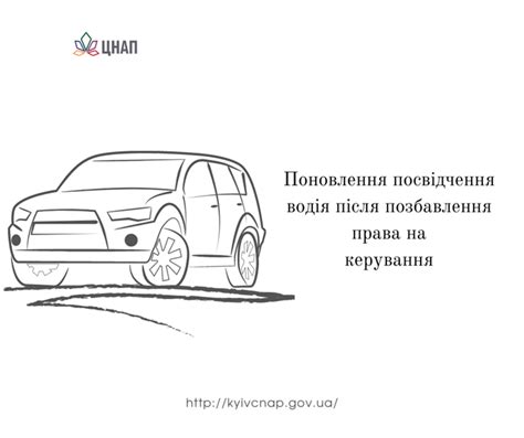 Поновлення посвідчення водія після позбавлення права на керування