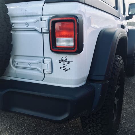 Kilroy Was Here Decal Sticker